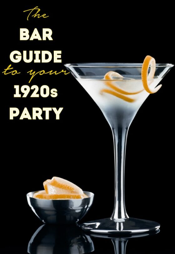 The Bar Guide to Your 1920s Party! - Petite Modern Life