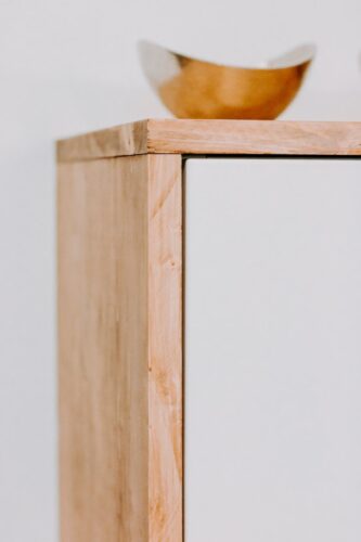 DIY Floating Sideboard Tutorial - Petite Modern Life