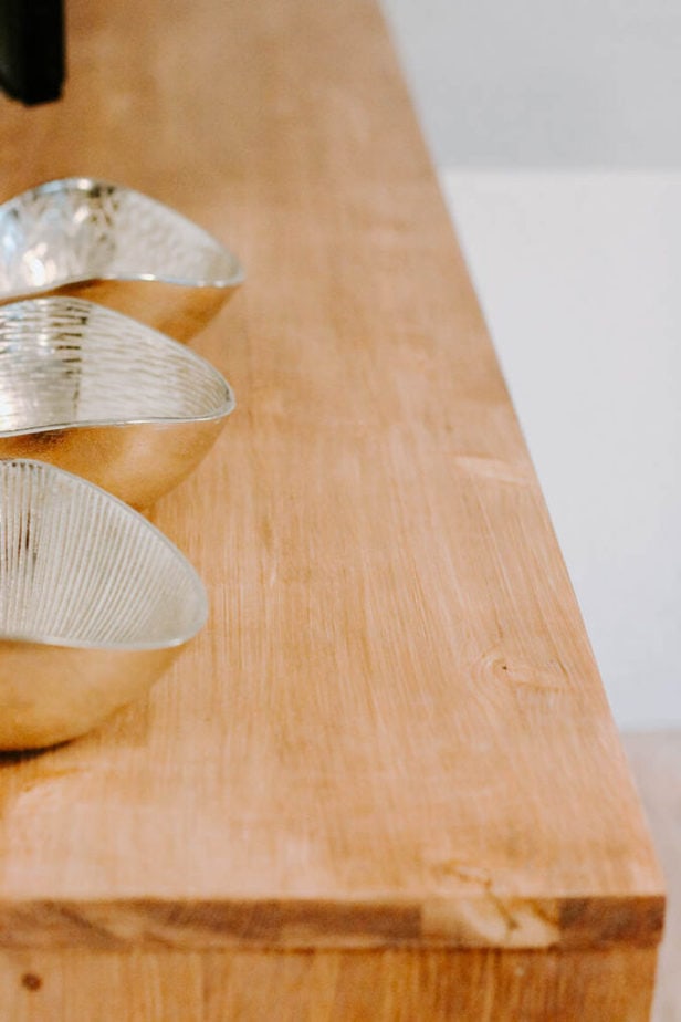 DIY Floating Sideboard Tutorial - Petite Modern Life